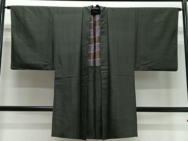 ■■■　サイズ　■■■ 身丈 97cm（肩から） 裄丈 64.5cm 袖丈 50cm　縫込み 3.5cm 袖幅 32.5cm 前幅 18.5cm 後幅 30cm 裄 お袖側 約2cm　身頃側 約2cm ■■■　商品詳細　■■■ 【正絹】 状...