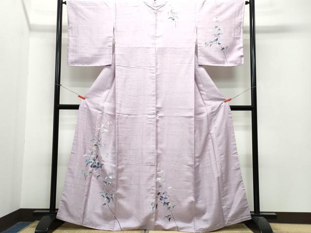 ■■■　サイズ　■■■ 身丈 163.5cm（肩から） 裄丈 65.5cm 袖丈 49cm　縫込み 5.5cm 袖幅 34.5cm 前幅 24.5cm 後幅 28.5cm 着物縫いこみ 内揚げ 4.5cm 裄 お袖側 約1.5cm　身頃側 ...