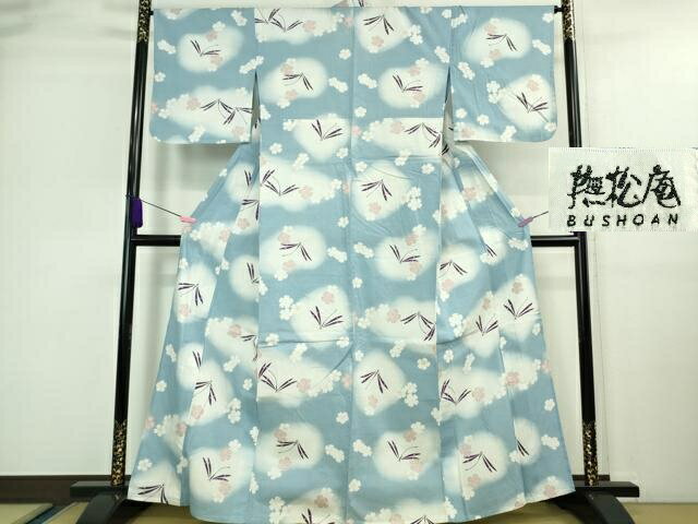 ■■■　サイズ　■■■ 身丈 163cm（肩から） 裄丈 67cm 袖丈 48cm　縫込み 2cm 袖幅 34cm 前幅 24cm 後幅 29.5cm 着物縫いこみ 内揚げ 0cm 裄 お袖側 約1.5cm　身頃側 約 1.5cm ■■■　...