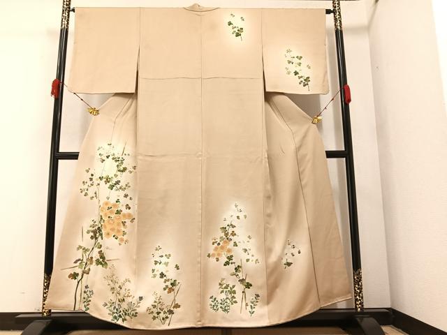 ■■■　サイズ　■■■ 身丈 155cm（肩から） 裄丈 64.5cm 袖丈 47cm　縫込み 3cm 袖幅 32.5cm 前幅 25cm 後幅 30cm 着物縫いこみ 内揚げ 3cm 裄 お袖側 約2cm　身頃側 約1cm ■■■　商品詳...