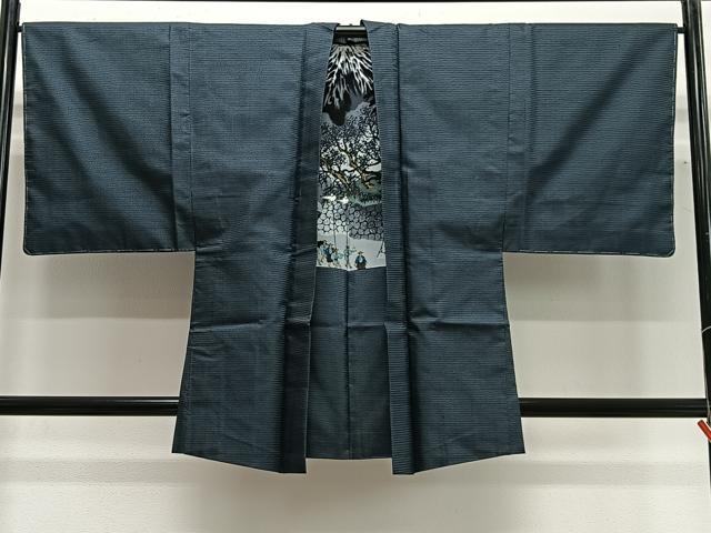 ■■■　サイズ　■■■ 身丈 87cm（肩から） 裄丈 66.5cm 袖丈 48.5cm　縫込み 4cm 袖幅 33.5cm 前幅 49.5cm 後幅 30cm 裄 お袖側 約2.5cm　身頃側 約2cm ■■■　商品詳細　■■■ 【正絹・...