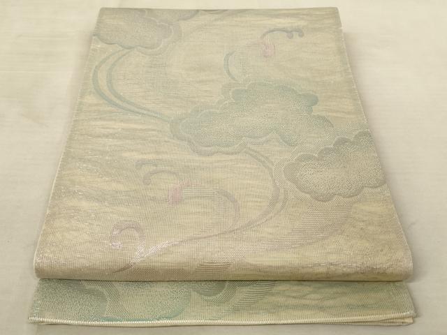 ■■■　サイズ　■■■ 長さ 428cm 幅 31cm程 ■■■　商品詳細　■■■ 【正絹・芯なし】 状態は締めてはおりますが 特に目立ったシミ汚れなどもなく大変良い状態です。 大変上質な逸品になります。 お安く出品致しますので、是非この機...