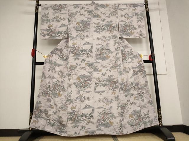 ■■■　サイズ　■■■ 身丈 158cm（肩から） 裄丈 65cm 袖丈 48cm　縫込み 3cm 袖幅 33cm 前幅 25cm 後幅 30cm 着物縫いこみ 内揚げ 0cm 裄 お袖側 約3cm　身頃側 約3.5cm ■■■　商品詳細　...