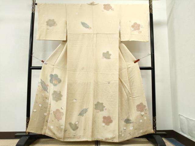 ■■■　サイズ　■■■ 身丈 160cm（肩から） 裄丈 68cm 袖丈 48cm　縫込み 5cm 袖幅 35cm 前幅 25cm 後幅 30cm 着物縫いこみ 内揚げ 7cm 裄 お袖側 約2cm　身頃側 約1cm ■■■　商品詳細　■■...