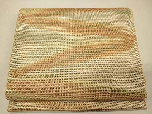 ■■■　サイズ　■■■ 長さ 344cm 幅 29cm程 ■■■　商品詳細　■■■ 【正絹】 状態は接写画像のように 裏地に汚れがございますが その他表地は特に目立ったシミ汚れなどもなく大変良い状態です。 着用時には見えない部分になるかと思...