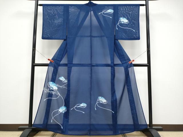 ■■■　サイズ　■■■ 身丈 158.5cm（肩から） 裄丈 61cm 袖丈 48cm　縫込み 2cm 袖幅 30.5cm 前幅 23cm 後幅 29cm 着物縫いこみ 内揚げ 0cm 裄 お袖側 約3.5cm　身頃側 約2.5cm ■■■...