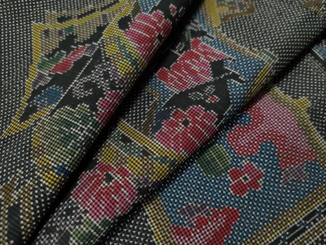 ■■■　サイズ　■■■ 身丈 156cm（肩から） 裄丈 66cm 袖丈 44.5cm　縫込み 4.5cm 袖幅 34cm 前幅 24cm 後幅 29.5cm 着物縫いこみ 内揚げ 0cm 裄 お袖側 約2cm　身頃側 約3cm ■■■　商...