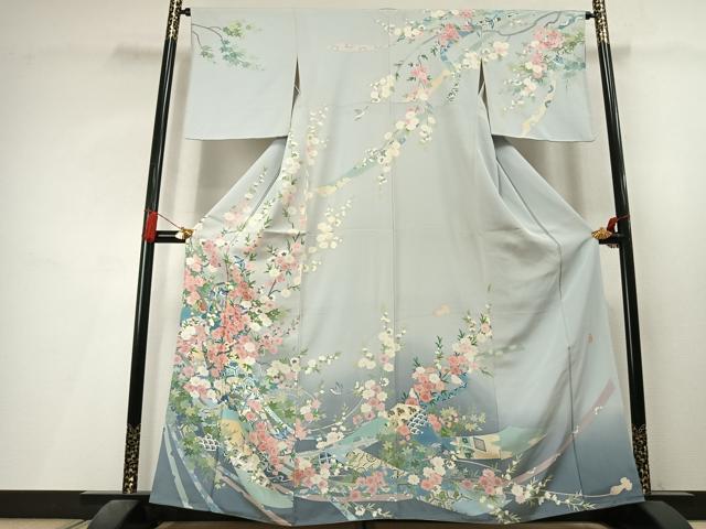■■■　サイズ　■■■ 身丈 161cm（肩から） 裄丈 64cm 袖丈 48cm　縫込み 4.5cm 袖幅 33.5cm 前幅 23cm 後幅 29cm 着物縫いこみ 内揚げ 3.5cm 裄 お袖側 約2cm　身頃側 約3cm ■■■　商...