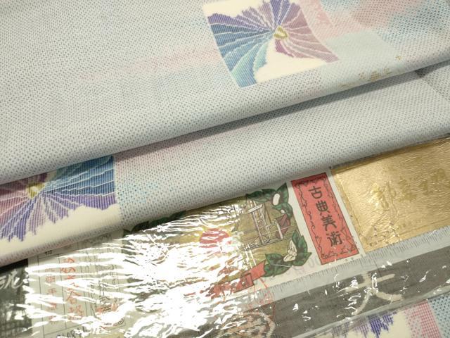 ■■■　サイズ　■■■ 身丈 165cm（肩から） 裄丈 68cm 袖丈 53cm　縫込み 2cm 袖幅 35cm 前幅 23cm 後幅 30.5cm 着物縫いこみ 内揚げ 0cm 裄 お袖側 約3cm　身頃側 約1.5cm ■■■　商品詳...