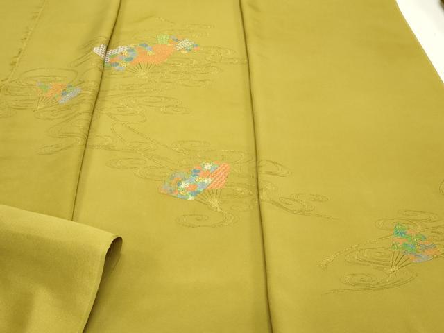 ■■■　サイズ　■■■ 長さ 　着尺分あり 幅 　　約36cm ■■■　商品詳細　■■■ 【正絹】 状態は特に目立ったシミ汚れなどもなく大変良い状態です。 大変上質な逸品になります。 お安く出品致しますので、是非この機会にいかがでしょうか？...