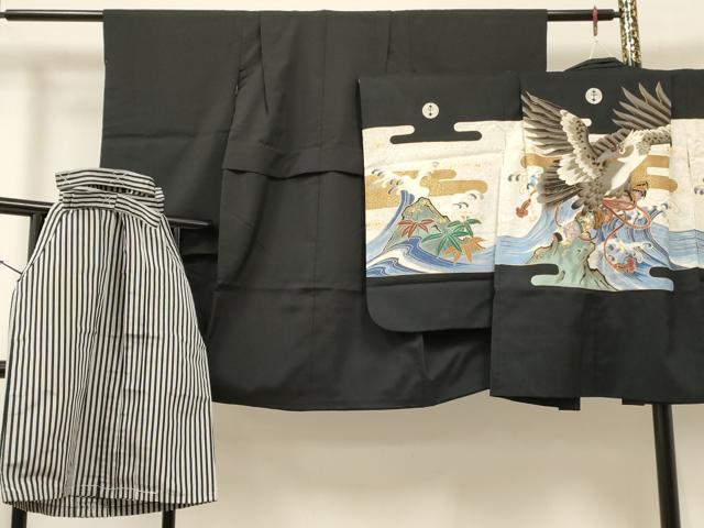■■■　サイズ　■■■ 【祝着】 身丈 88.5cm（肩から） 裄丈 49.5cm（肩上げ　3cm） 袖丈 55.5cm　縫込み 3cm 袖幅 30.5cm 前幅 19cm 後幅 23.5cm 着物縫いこみ 内揚げ 0cm （腰上げ　5.5...