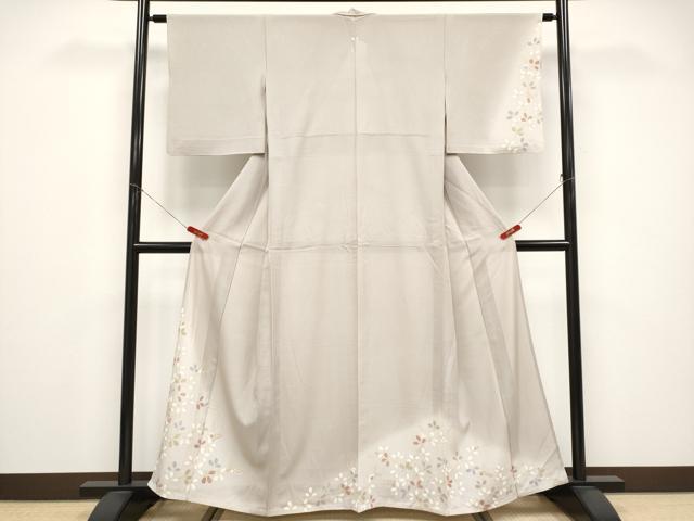 ■■■　サイズ　■■■ 身丈 160cm（肩から） 裄丈 62cm 袖丈 48.5cm　縫込み 5cm 袖幅 32.5cm 前幅 24.5cm 後幅 29.5cm 着物縫いこみ 内揚げ 3.5cm 裄 お袖側 約2.5cm　身頃側 約2.5...