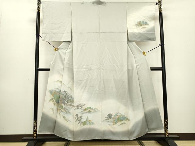 ■■■　サイズ　■■■ 身丈 153cm（肩から） 裄丈 64cm 袖丈 46cm　縫込み 5cm 袖幅 32cm 前幅 24cm 後幅 30cm 着物縫いこみ 内揚げ 9cm 裄 お袖側 約4cm　身頃側 約1cm ■■■　商品詳細　■■...