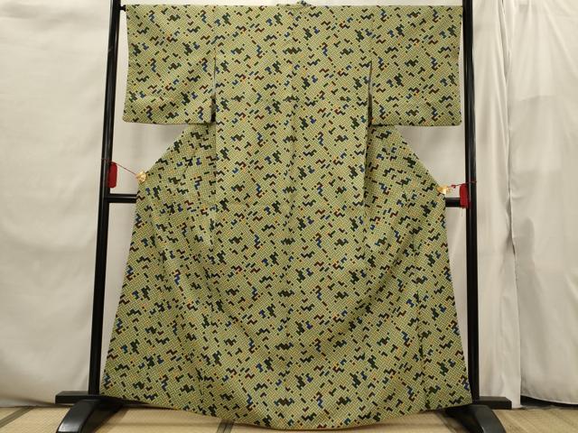 ■■■　サイズ　■■■ 身丈 162cm（肩から） 裄丈 66cm 袖丈 49.5cm　縫込み 2cm 袖幅 34.5cm 前幅 23.5cm 後幅 30.5cm 着物縫いこみ 内揚げ 0cm 裄 お袖側 約0cm　身頃側 約0cm ■■■...
