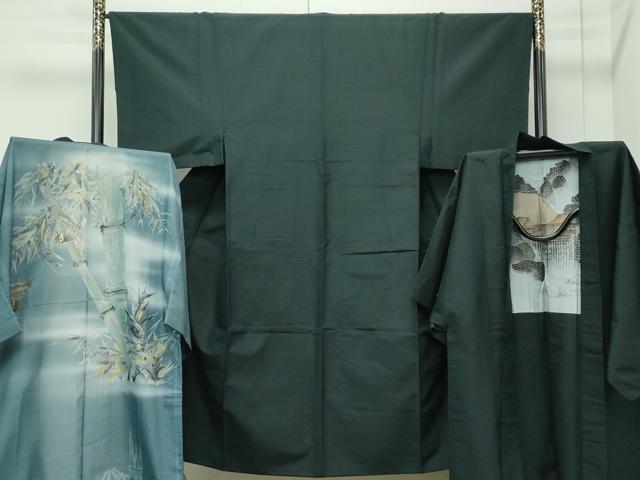 ■■■　サイズ　■■■ 【着物】 身丈 146.5cm（肩から） 裄丈 67cm 袖丈 52cm 袖幅 33.5cm 前幅 24cm 後幅 30cm 着物縫いこみ 内揚げ 4cm 裄 お袖側 約 3cm　身頃側 約 2cm 【羽織】 身丈 ...