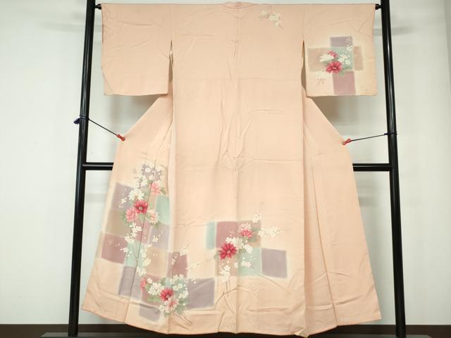 ■■■　サイズ　■■■ 身丈 150cm（肩から） 裄丈 64cm 袖丈 47cm　縫込み 4cm 袖幅 33cm 前幅 24cm 後幅 30cm 着物縫いこみ 内揚げ 5.5cm 裄 お袖側 約2cm　身頃側 約3cm ■■■　商品詳細　...
