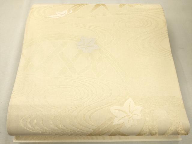 ■■■　サイズ　■■■ 長さ 436cm 幅 30.5cm程 ■■■　商品詳細　■■■ 【正絹・関西仕立て】 状態は1.2回程しか締めておらず 特に目立ったシミ汚れなどもなく大変良い状態です。 大変上質な逸品になります。 お安く出品致します...