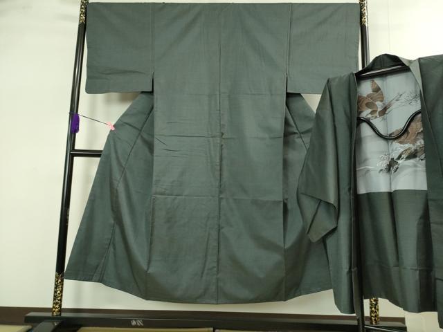 ■■■　サイズ　■■■ 【着物】 身丈 144cm（肩から） 裄丈 67.5cm 袖丈 48cm 袖幅 34cm 前幅 25cm 後幅 30.5cm 着物縫いこみ 内揚げ 7cm 裄 お袖側 約 3cm　身頃側 約 3cm 【羽織】 身丈 ...