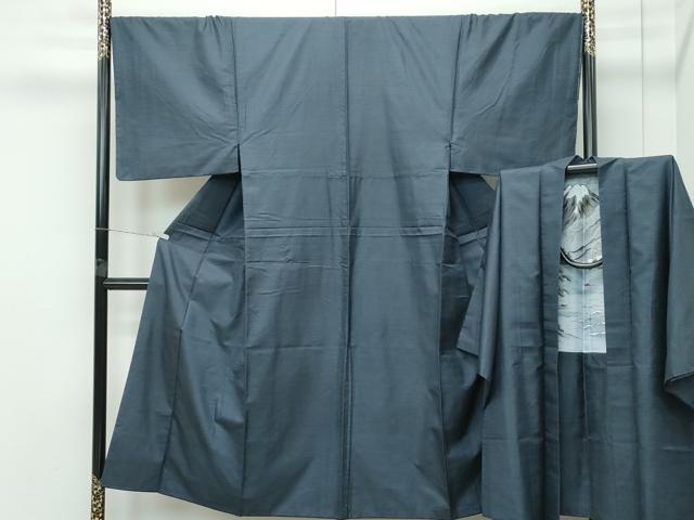 ■■■　サイズ　■■■ 【着物】 身丈 145.5cm（肩から） 裄丈 68.5cm 袖丈 48.5cm 袖幅 34cm 前幅 26cm 後幅 30cm 着物縫いこみ 内揚げ 7cm 裄 お袖側 約 1.5cm　身頃側 約 2cm 【羽織】...