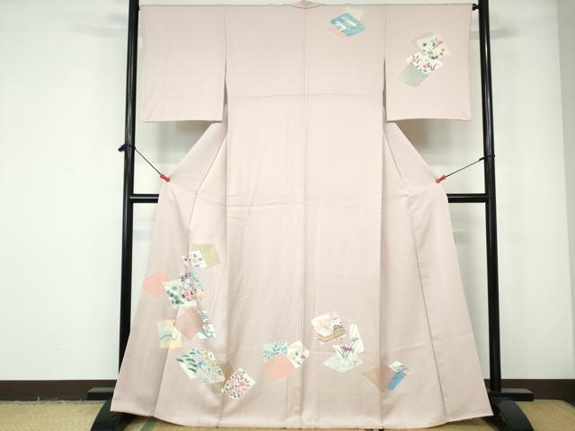 ■■■　サイズ　■■■ 身丈 166cm（肩から） 裄丈 65cm 袖丈 49cm　縫込み 4cm 袖幅 33cm 前幅 24cm 後幅 30cm 着物縫いこみ 内揚げ 0cm 裄 お袖側 約2cm　身頃側 約3.5cm ■■■　商品詳細　...