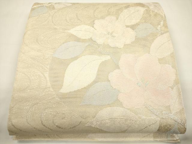 ■■■　サイズ　■■■ 長さ 420cm 幅 30.5cm程 ■■■　商品詳細　■■■ 【正絹・芯なし】 状態は接写画像のように表地所々・裏地に薄い汚れがございます。 大変上質な逸品になりますのでぜひお手入れをされてお召しになられてはいかが...