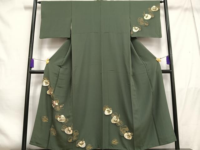 ■■■　サイズ　■■■ 身丈 153cm（肩から） 裄丈 63cm 袖丈 43cm　縫込み 7cm 袖幅 32cm 前幅 25cm 後幅 30cm 着物縫いこみ 内揚げ 10cm 裄 お袖側 約4cm　身頃側 約5cm ■■■　商品詳細　■...