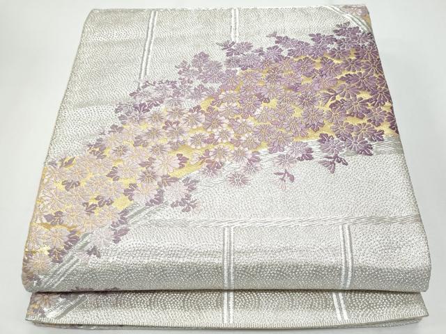 ■■■　サイズ　■■■ 長さ 416cm 幅 30.5cm程 ■■■　商品詳細　■■■ 【正絹・芯なし】 詳細に関しましては、画像をご確認ください。 大変上質な逸品になります。 お安く出品致しますので、是非この機会にいかがでしょうか？ ※汚...