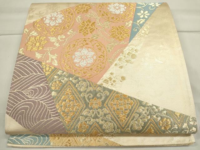 ■■■　サイズ　■■■ 長さ 434cm 幅 30.5cm程 ■■■　商品詳細　■■■ 【正絹・芯なし】 詳細に関しましては、画像をご確認ください。 大変上質な逸品になります。 お安く出品致しますので、是非この機会にいかがでしょうか？ ※汚...