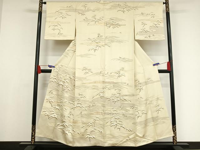 ■■■　サイズ　■■■ 身丈 152cm（肩から） 裄丈 64cm 袖丈 45cm　縫込み 0cm 袖幅 33.5cm 前幅 24.5cm 後幅 31cm 着物縫いこみ 内揚げ 10cm 裄 お袖側 約3cm　身頃側 約3cm ■■■　商品...