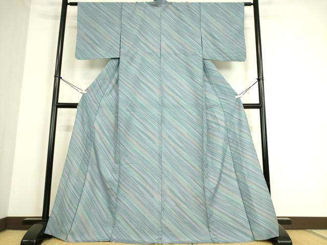 ■■■　サイズ　■■■ 身丈 167cm（肩から） 裄丈 63cm 袖丈 45.5cm　縫込み 1.5cm 袖幅 33cm 前幅 26cm 後幅 30cm 着物縫いこみ 内揚げ 0cm 裄 お袖側 約2cm　身頃側 約4cm ■■■　商品詳...