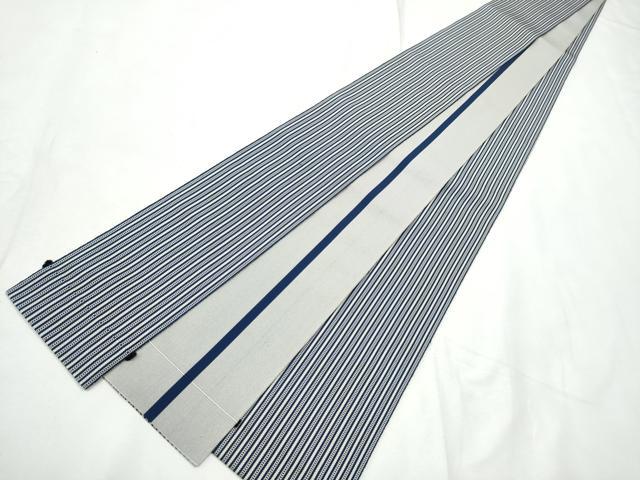 ■■■　サイズ　■■■ 長さ 430cm 幅 9.5cm程 ■■■　商品詳細　■■■ 【正絹】 状態は締めてはおりますが 特に目立ったシミ汚れなどもなく大変良い状態です。 本場筑前博多織は、福岡県福岡市博多区やその周辺で生産される絹織物です...