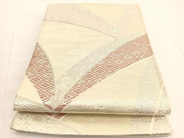 ■■■　サイズ　■■■ 長さ 400cm 幅 30.5cm程 ■■■　商品詳細　■■■ 【正絹・芯なし】 詳細に関しましては、画像をご確認ください。 大変上質な逸品になります。 お安く出品致しますので、是非この機会にいかがでしょうか？ ■■...