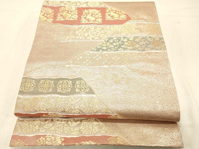 ■■■　サイズ　■■■ 長さ 404cm 幅 30cm程 ■■■　商品詳細　■■■ 【正絹・芯なし】 詳細に関しましては、画像をご確認ください。 大変上質な逸品になります。 お安く出品致しますので、是非この機会にいかがでしょうか？ ※汚れ等...