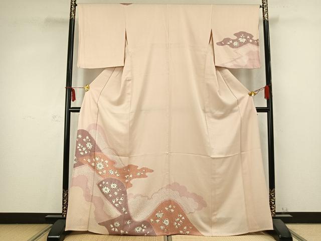 ■■■　サイズ　■■■ 身丈 167cm（肩から） 裄丈 67cm 袖丈 48cm　縫込み 3cm 袖幅 34.5cm 前幅 26cm 後幅 32cm 着物縫いこみ 内揚げ 0cm 裄 お袖側 約1cm　身頃側 約1cm ■■■　商品詳細　...