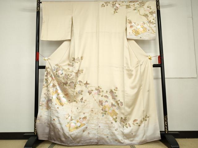 ■■■　サイズ　■■■ 身丈 164cm（肩から） 裄丈 67cm 袖丈 49.5cm　縫込み 8cm 袖幅 34.5cm 前幅 23cm 後幅 29.5cm 着物縫いこみ 内揚げ 6cm 裄 お袖側 約1cm　身頃側 約2.5cm ■■■...