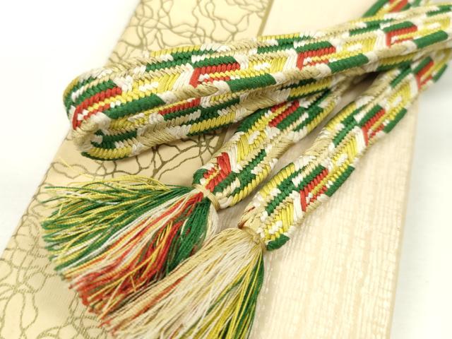 ■■■　サイズ　■■■ 長さ　約140cm（房を除く） ■■■　商品詳細　■■■ 【正絹】 状態は特に目立ったシミ汚れなどもなく大変良い状態です。 大変上質な極上の逸品になります。 お安く出品致しますので、是非この機会にいかがでしょうか？ ...