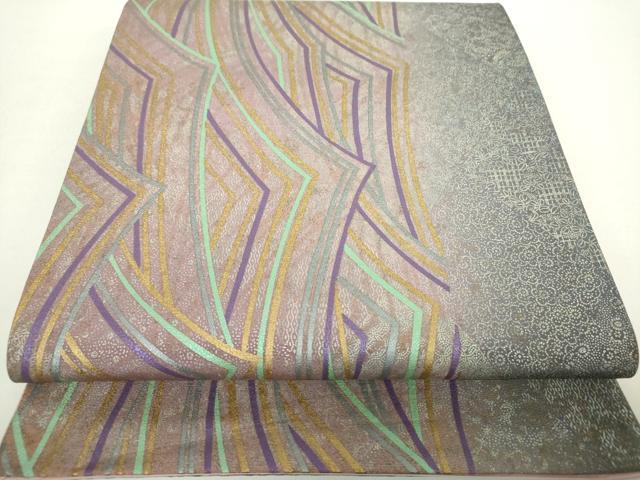 ■■■　サイズ　■■■ 長さ 454cm 幅 31cm程 ■■■　商品詳細　■■■ 【正絹・未使用・未仕立て】 状態は一度も締めておらず 特に目立ったシミ汚れなどもなく大変良い状態です。 大変上質な逸品になります。 お安く出品致しますので、...