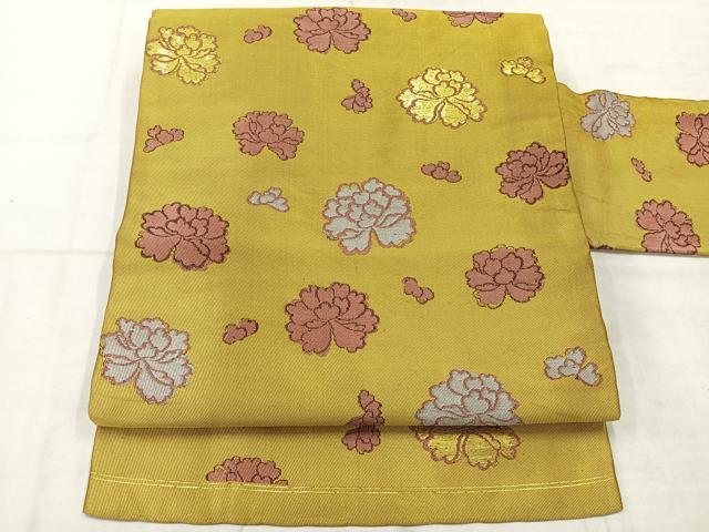 ■■■　サイズ　■■■ 長さ 326cm 幅 30.5cm程 ■■■　商品詳細　■■■ 【正絹】 詳細に関しましては、画像をご確認ください。 大変上質な逸品になります。 お安く出品致しますので、是非この機会にいかがでしょうか？ ※汚れ等に関...