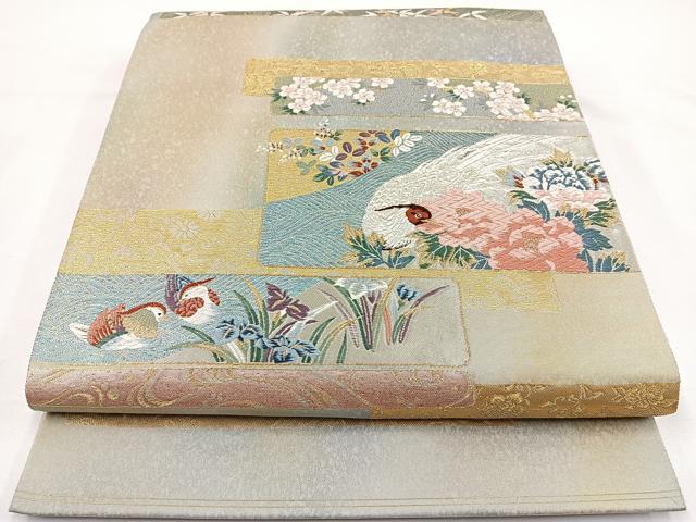 ■■■　サイズ　■■■ 長さ 426cm 幅 31cm程 ■■■　商品詳細　■■■ 【正絹】 詳細に関しましては、画像をご確認ください。 大変上質な逸品になります。 お安く出品致しますので、是非この機会にいかがでしょうか？ ■■■　注意事項...