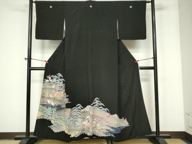 ■■■　サイズ　■■■ 身丈 156cm（肩から） 裄丈 63cm 袖丈 47cm　縫込み 2cm 袖幅 32.5cm 前幅 24.5cm 後幅 30.5cm 着物縫いこみ 内揚げ 6cm 裄 お袖側 約1.5cm　身頃側 約2.5cm ■...