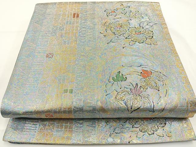 ■■■　サイズ　■■■ 長さ 442cm 幅 31cm程 ■■■　商品詳細　■■■ 【正絹】 詳細に関しましては、画像をご確認ください。 大変上質な逸品になります。 お安く出品致しますので、是非この機会にいかがでしょうか？ ■■■　注意事項...