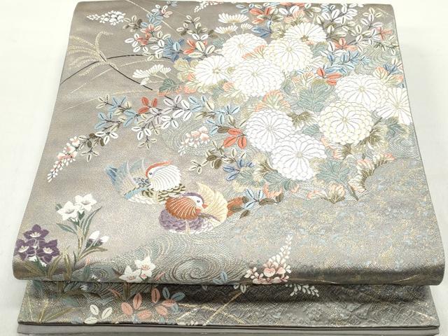 ■■■　サイズ　■■■ 長さ 428cm 幅 31cm程 ■■■　商品詳細　■■■ 【正絹・芯なし】 詳細に関しましては、画像をご確認ください。 大変上質な逸品になります。 お安く出品致しますので、是非この機会にいかがでしょうか？ ※汚れ等...