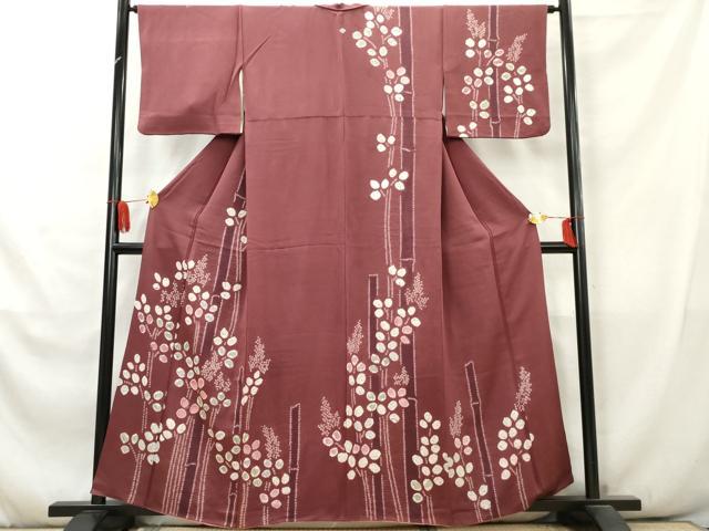 ■■■　サイズ　■■■ 身丈 157cm（肩から） 裄丈 65cm 袖丈 44cm　縫込み 2cm 袖幅 33cm 前幅 26.5cm 後幅 30.5cm 着物縫いこみ 内揚げ 4.5cm 裄 お袖側 約0cm　身頃側 約2cm ■■■　商...