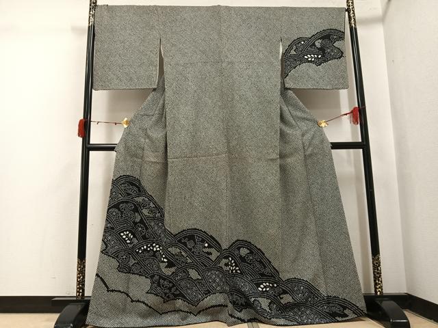 ■■■　サイズ　■■■ 身丈 164.5cm（肩から） 裄丈 68cm 袖丈 47.5cm　縫込み 1cm 袖幅 33.5cm 前幅 24cm 後幅 30.5cm 着物縫いこみ 内揚げ 2cm 裄 お袖側 約1cm　身頃側 約0cm ■■■...