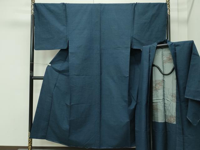 ■■■　サイズ　■■■ 【着物】 身丈 151cm（肩から） 裄丈 71.5cm 袖丈 51cm 袖幅 36cm 前幅 25.5cm 後幅 30.5cm 着物縫いこみ 内揚げ 3.5cm 裄 お袖側 約 1cm　身頃側 約 0cm 【羽織】...