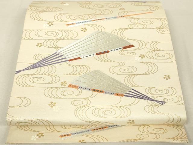 ■■■　サイズ　■■■ 長さ 420cm 幅 31cm程 ■■■　商品詳細　■■■ 【正絹】 詳細に関しましては、画像をご確認ください。 大変上質な逸品になります。 お安く出品致しますので、是非この機会にいかがでしょうか？ ■■■　注意事項...