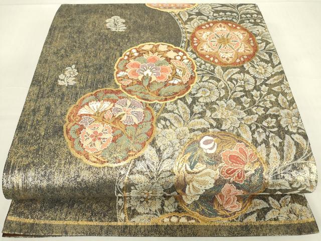 ■■■　サイズ　■■■ 長さ 436cm 幅30.5cm程 ■■■　商品詳細　■■■ 【正絹・芯なし】 状態は締めてはおりますが 特に目立ったシミ汚れなどもなく大変良い状態です。 大変上質な逸品になります。 お安く出品致しますので、是非この...
