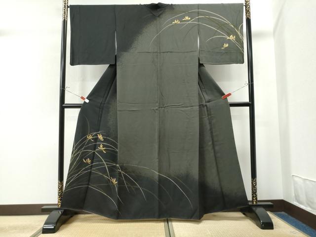 ■■■　サイズ　■■■ 身丈 161cm（肩から） 裄丈 68.5cm 袖丈 48cm　縫込み 5cm 袖幅 35.5cm 前幅 26cm 後幅 31cm 着物縫いこみ 内揚げ 0cm 裄 お袖側 約3cm　身頃側 約3.5cm ■■■　商...