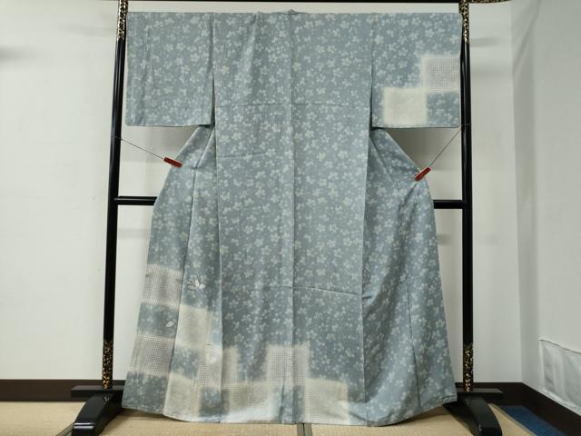 ■■■　サイズ　■■■ 身丈 166cm（肩から） 裄丈 69.5cm 袖丈 47cm　縫込み 7cm 袖幅 35cm 前幅 23cm 後幅 29cm 着物縫いこみ 内揚げ 5cm 裄 お袖側 約2cm　身頃側 約5cm ■■■　商品詳細　...