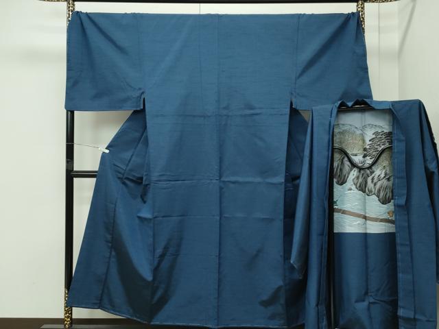 ■■■　サイズ　■■■ 【着物】 身丈 150.5cm（肩から） 裄丈 75cm 袖丈 49.5cm 袖幅 38cm 前幅 26.5cm 後幅 32cm 着物縫いこみ 内揚げ 3cm 裄 お袖側 約 0cm　身頃側 約 0cm 【羽織】 身...